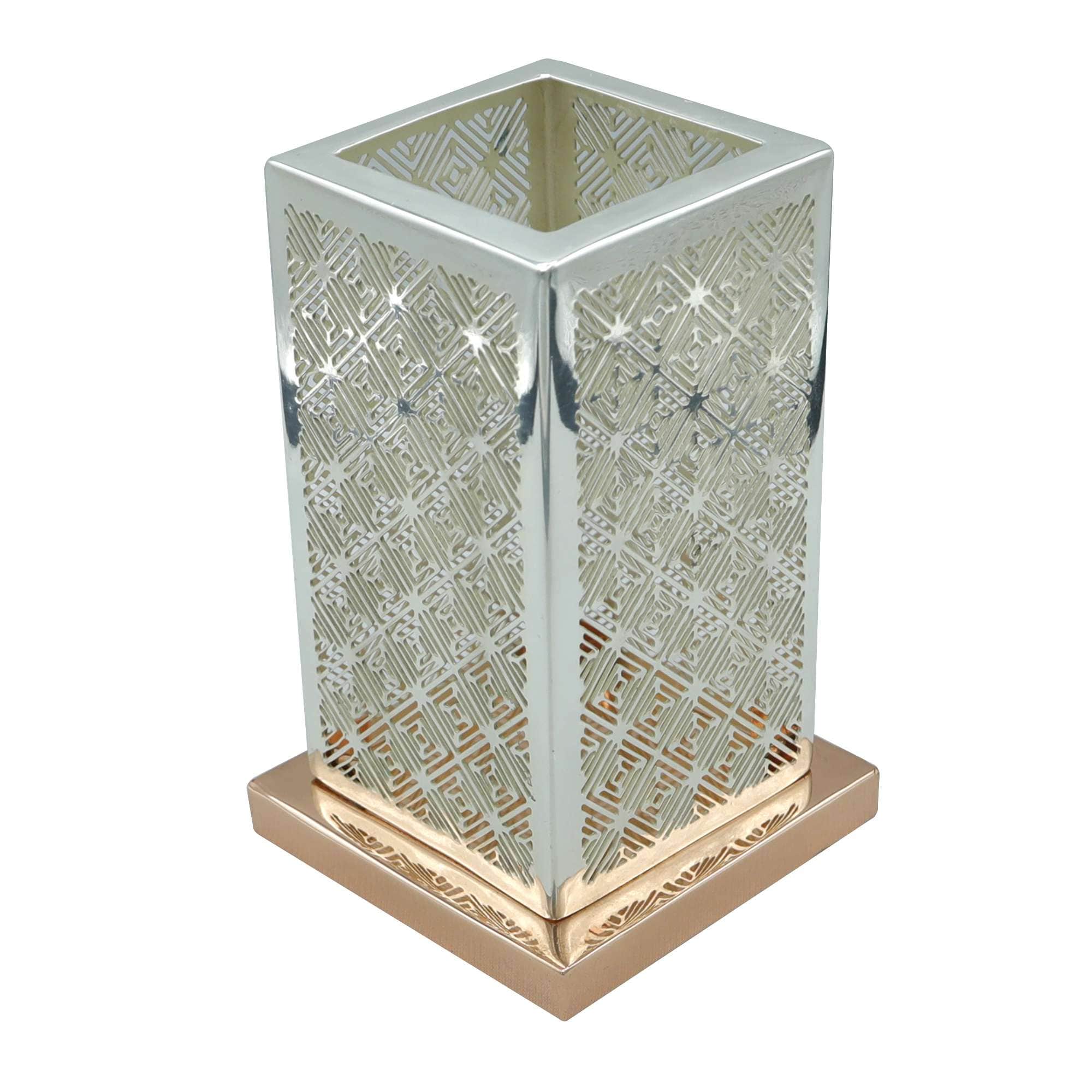 Episode Silver Plated Votive Square Signature